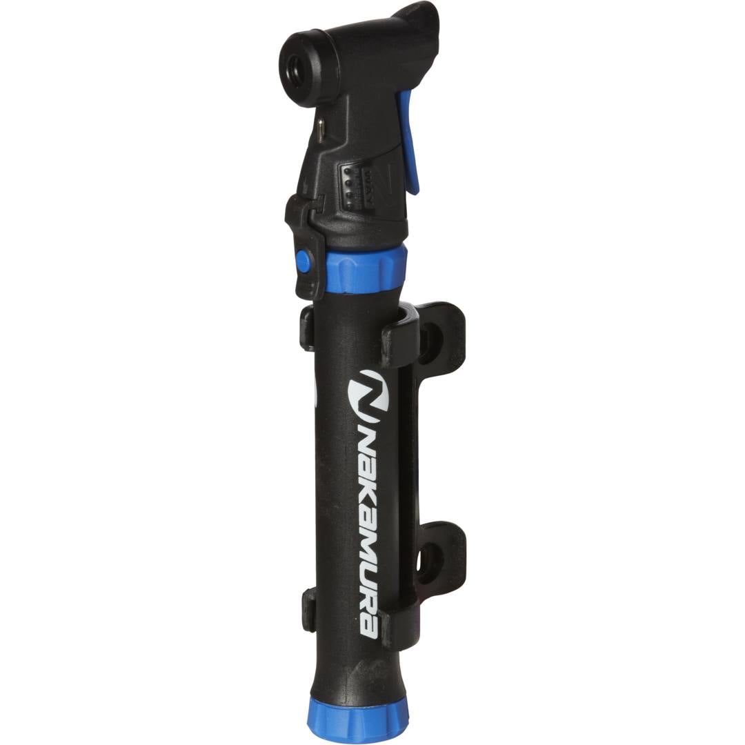 Nakamura Mini cykelpump med bollnål Svart | INTERSPORT