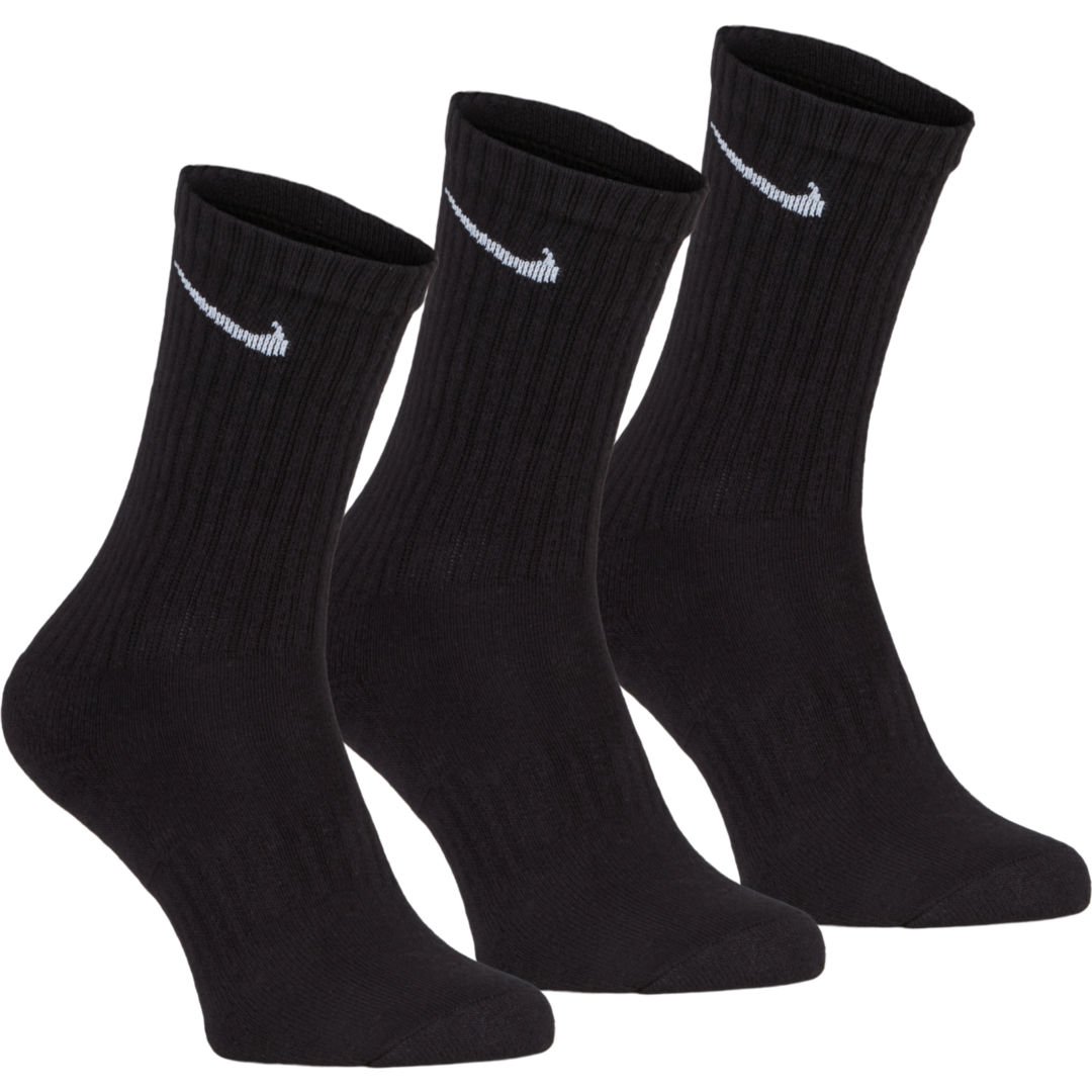 Nike Everyday Cushioned 3-pack strumpor Svart | INTERSPORT