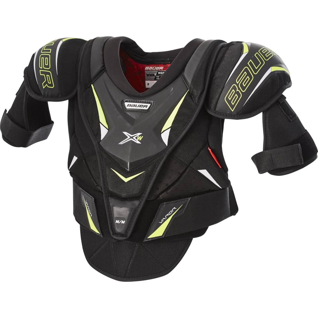 Bauer Hockey S20 Vapor X-W Dam Axelskydd Svart | INTERSPORT