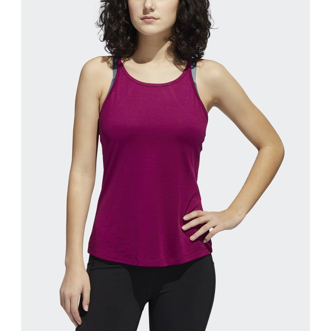 adidas Performance Tank W träningslinne Lila | INTERSPORT
