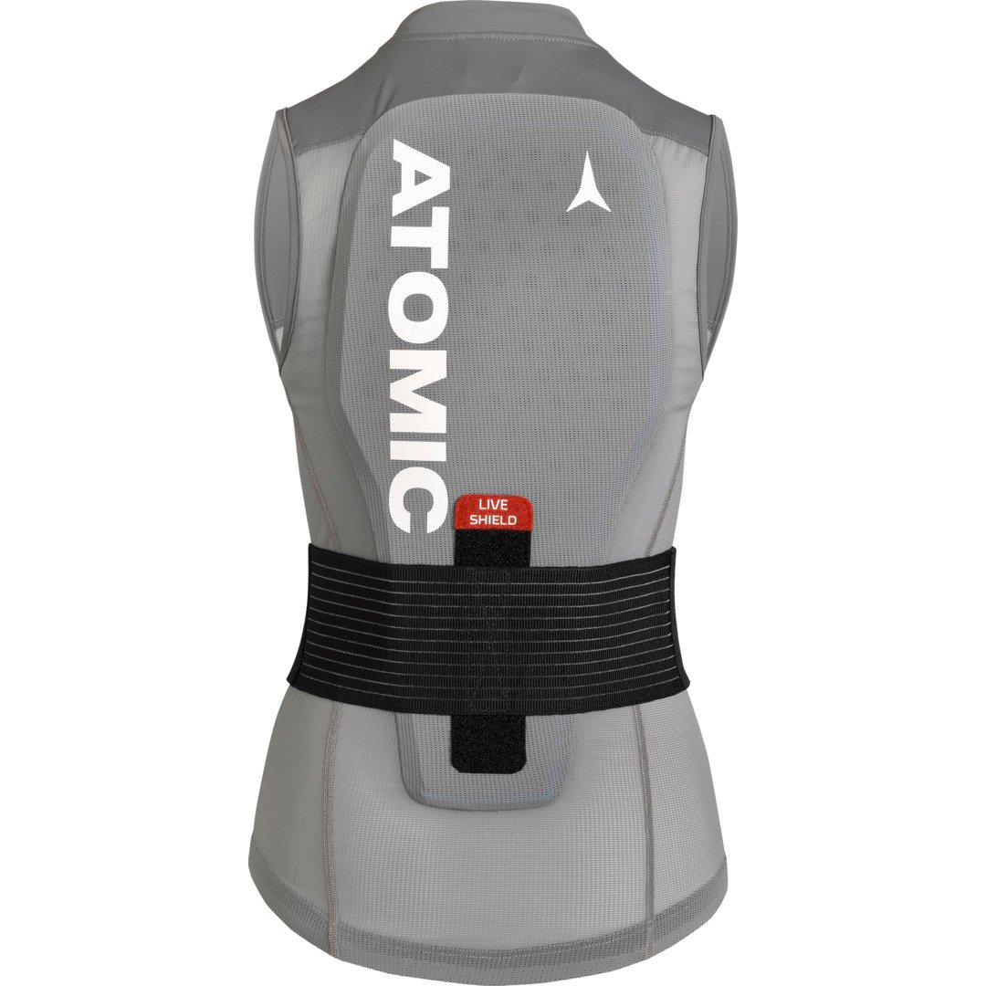 Atomic Live Shield Vest W ryggskydd - Grey/ - Köp online hos Intersport