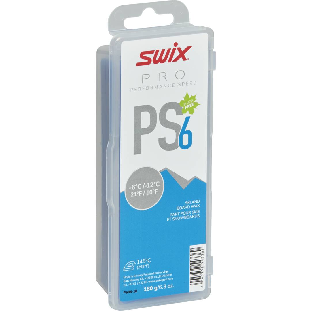 Swix PS6 Blue -6°C/-12°C 180g glidvalla Blå | INTERSPORT