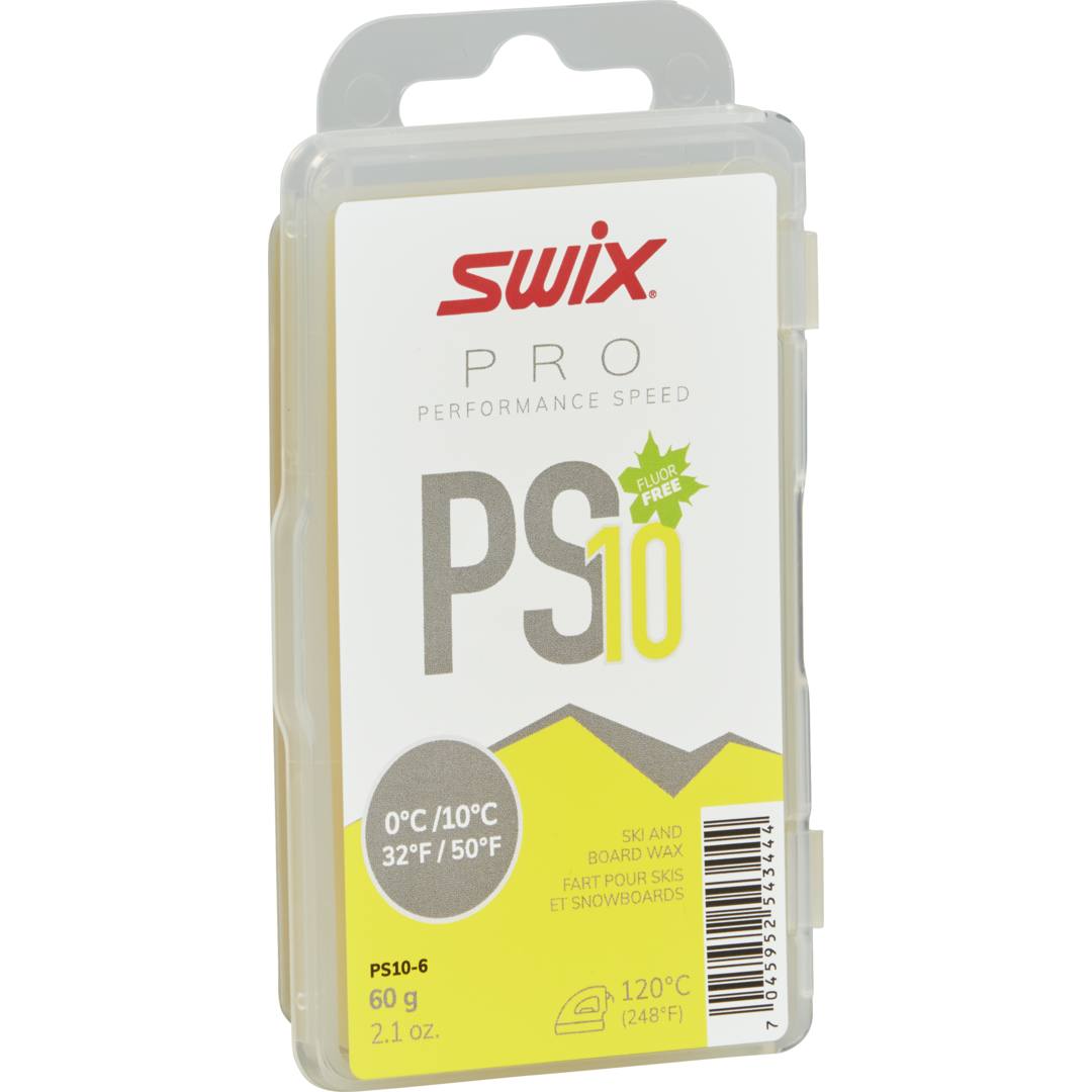 Swix PS10 Yellow 0°C/+10°C 60g glidvalla Gul | INTERSPORT
