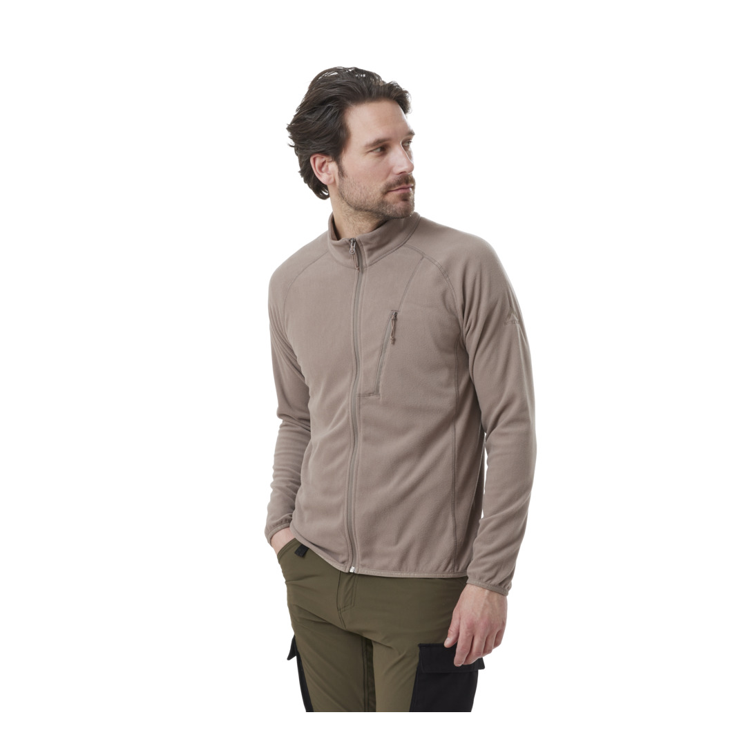 McKinley Recycle PES M fleecejacka Beige | INTERSPORT