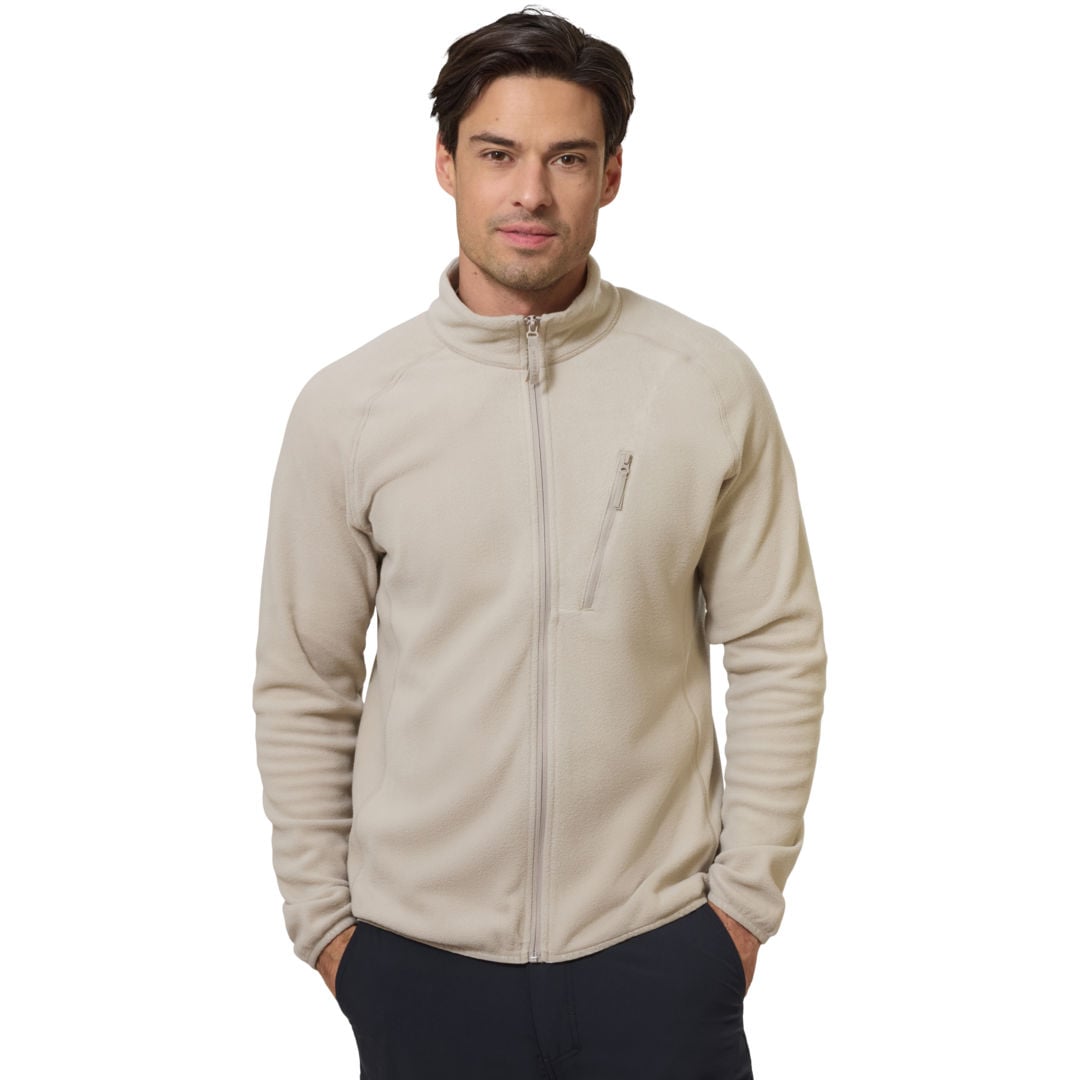 McKinley Recycle PES M fleecejacka Beige | INTERSPORT