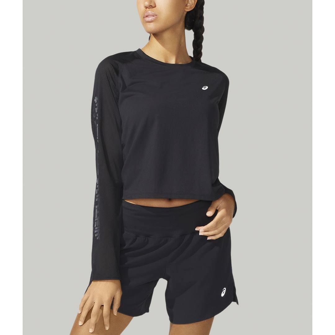Asics Run LS W löpart-shirt Svart | INTERSPORT