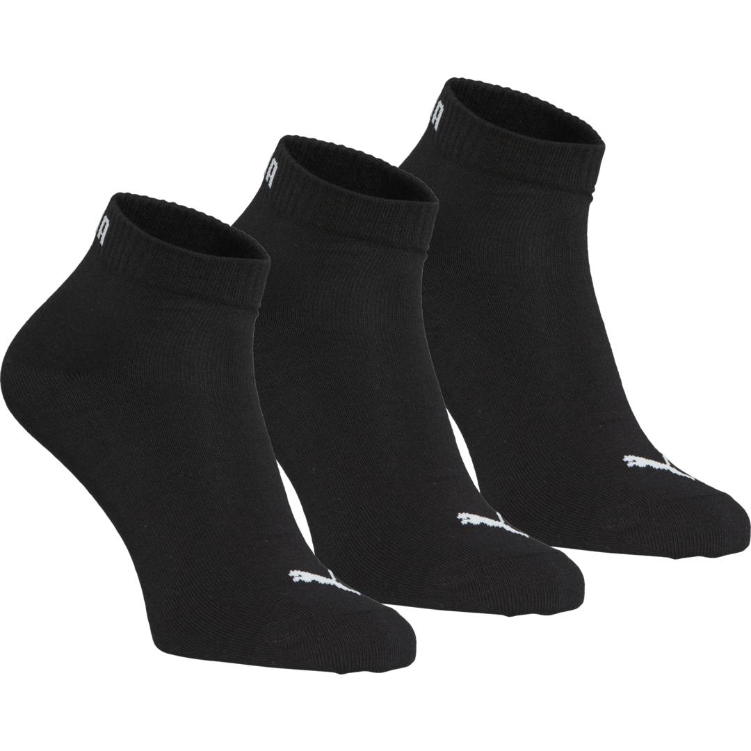 Puma Quarter 3-pack JR strumpor Svart | INTERSPORT