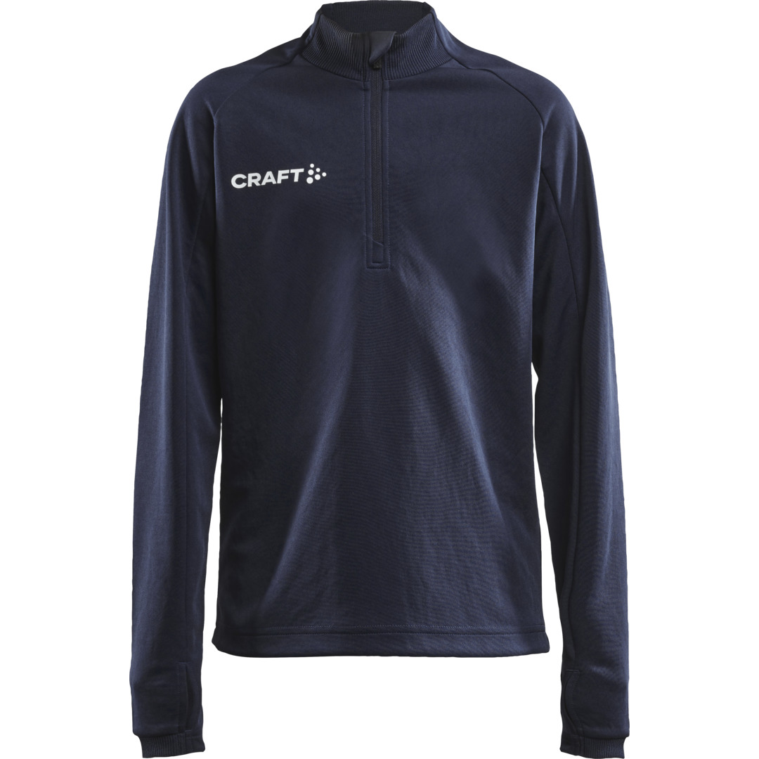Craft Evolve Halvzip Jr Träningströja Blå | INTERSPORT