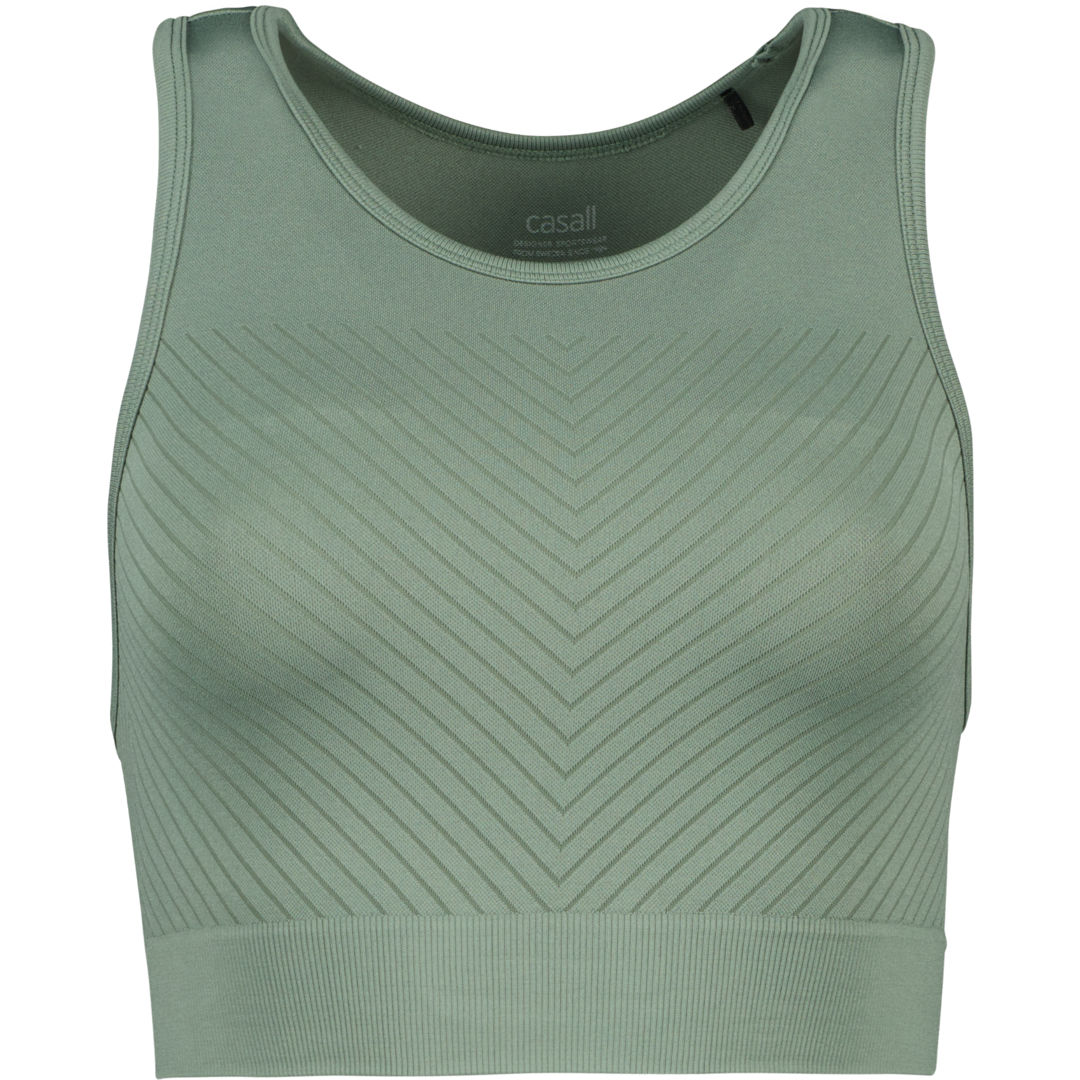 Casall Essential Block Seamless träningslinne Grön | INTERSPORT