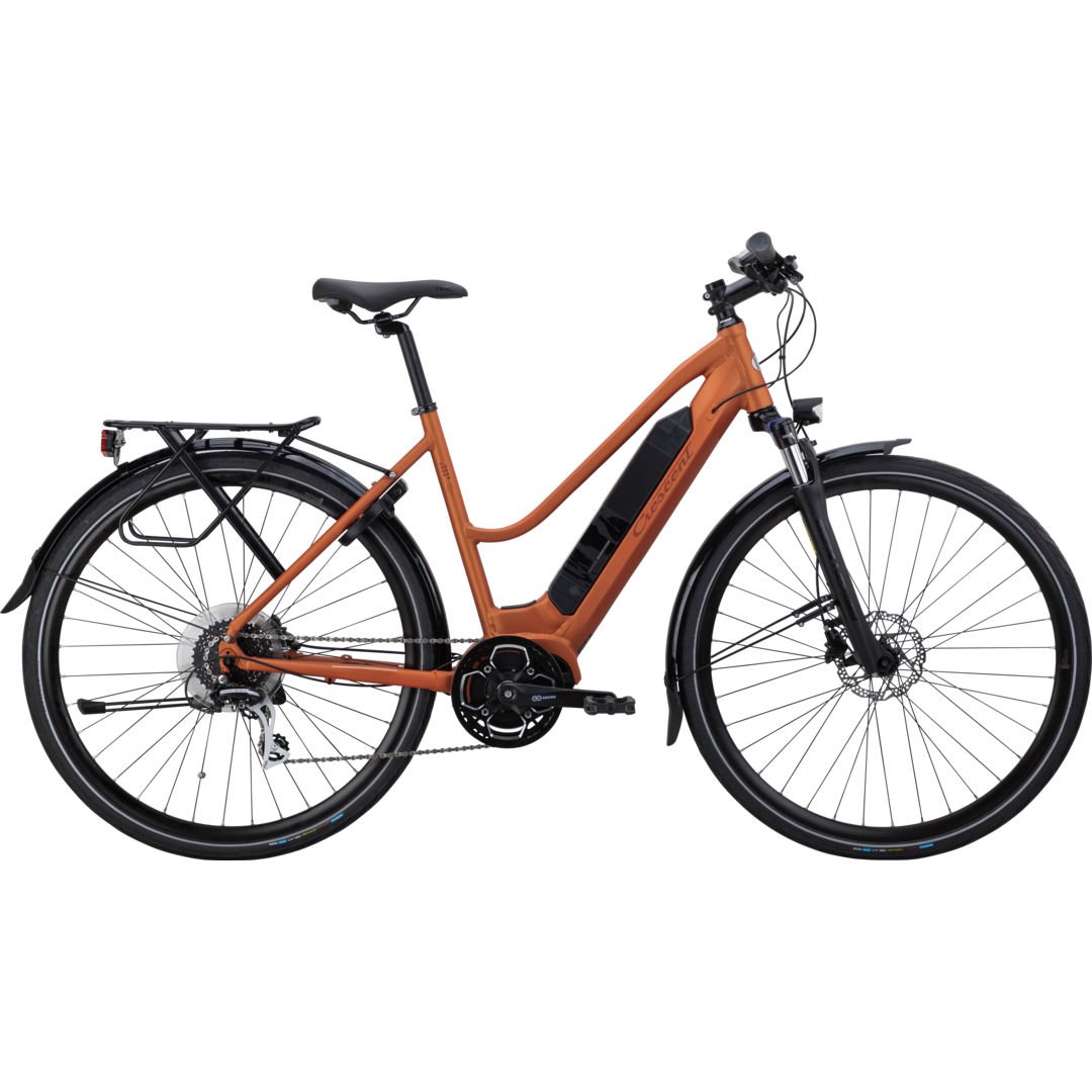 Crescent Elly 8-vxl elcykel Orange | INTERSPORT
