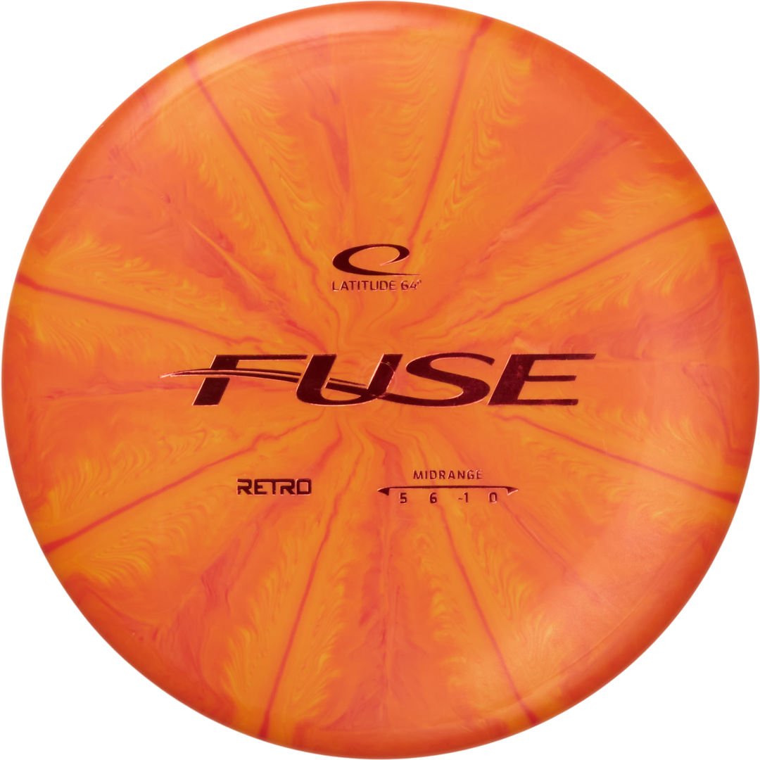 Latitude 64 Fuse Retro Burst Midrange disc Röd | INTERSPORT
