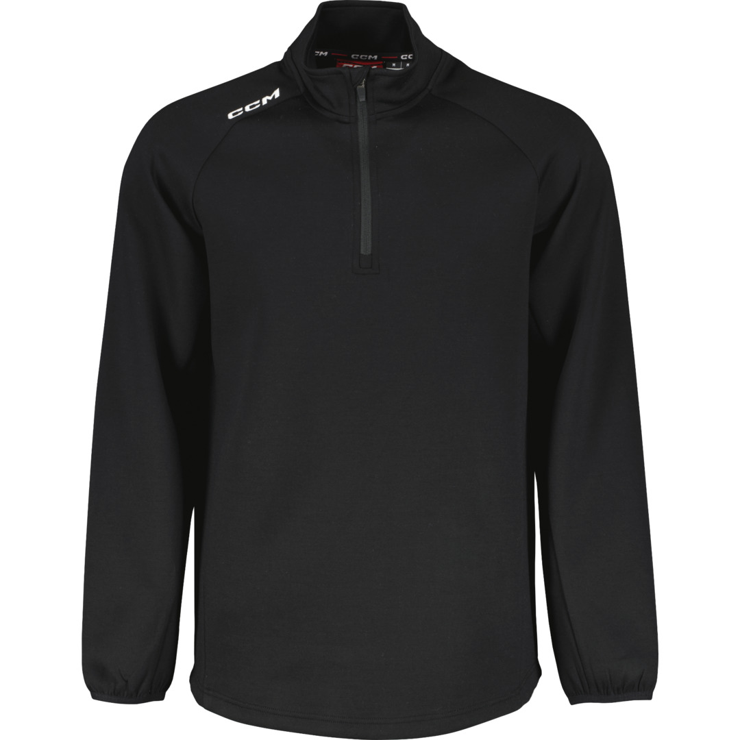 CCM Hockey Locker 1/4 Zip Tröja Svart | INTERSPORT
