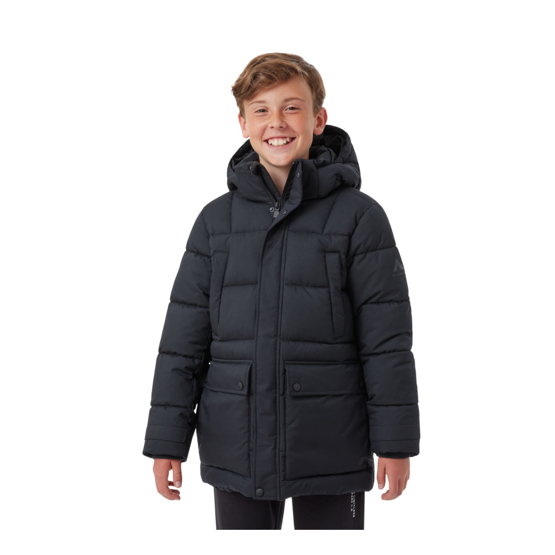 McKinley Ice Parka JR vinterjacka Svart | INTERSPORT