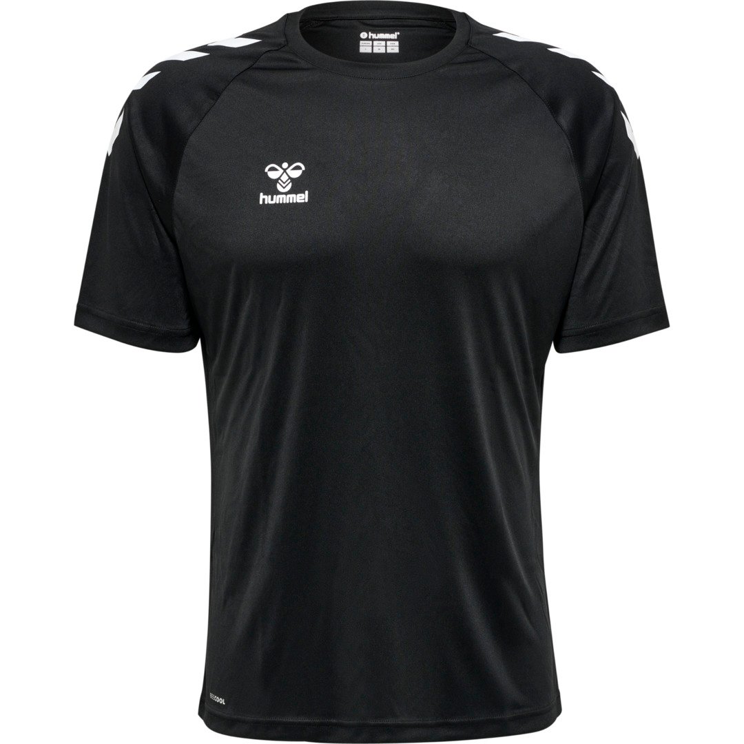Hummel Core XK Poly SS Sr T-shirt Svart | INTERSPORT