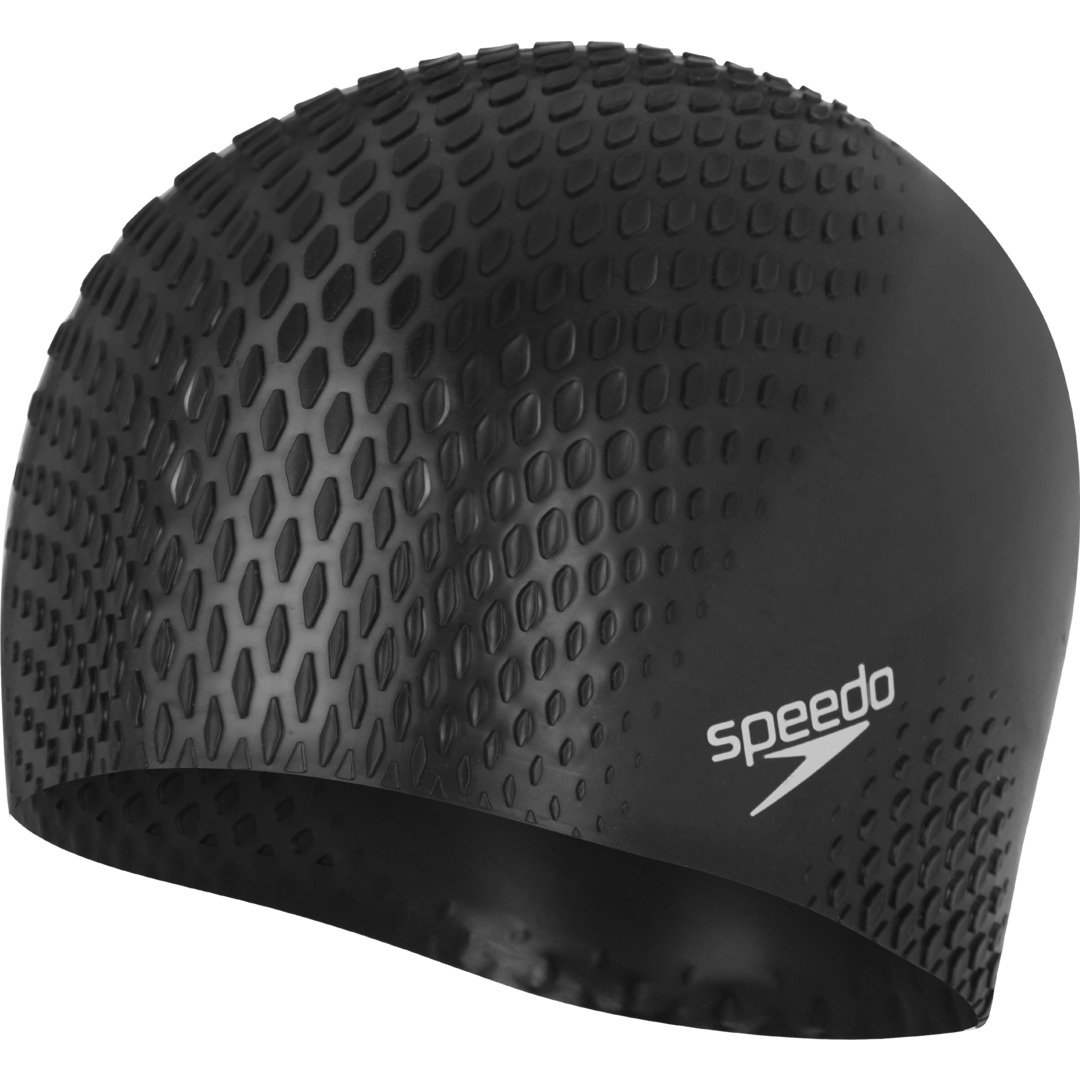 Speedo Bubble Active + badmössa Svart | INTERSPORT