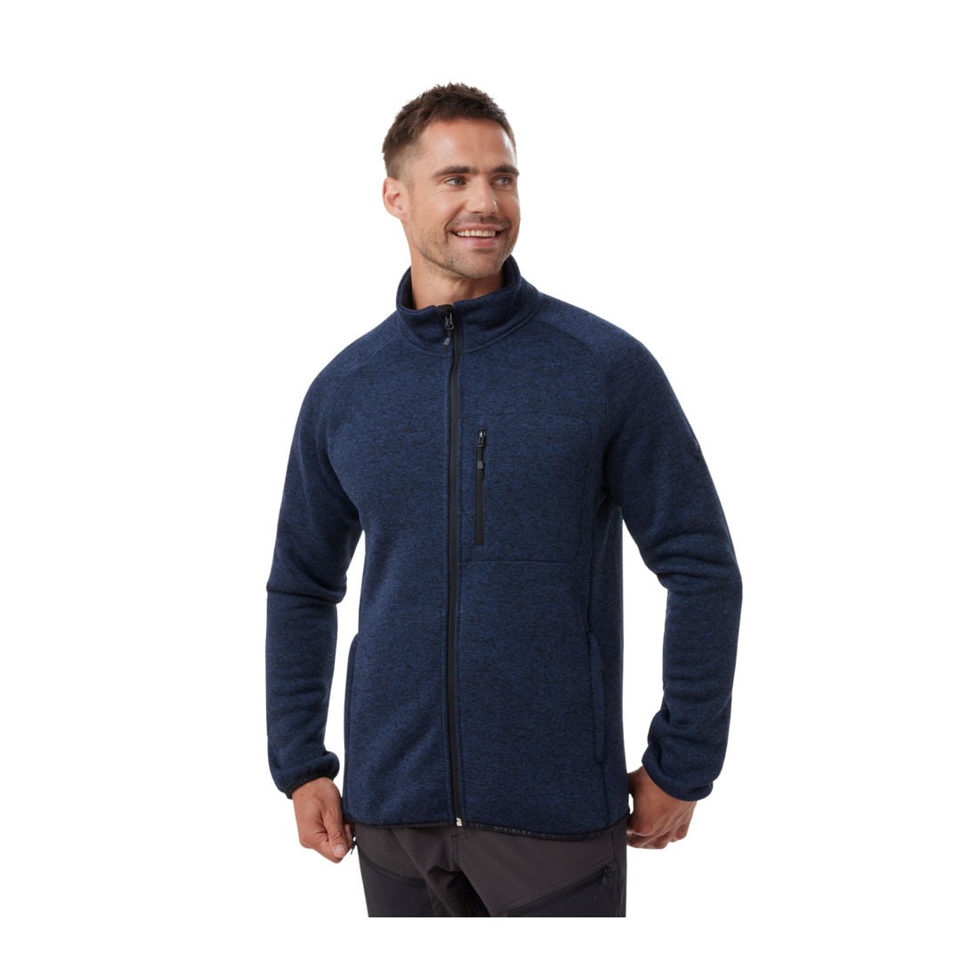 McKinley Rocky M fleecejacka Blå | INTERSPORT