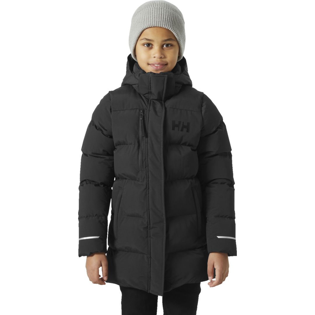 Helly Hansen Adore Puffy Parka JR vinterjacka Svart | INTERSPORT