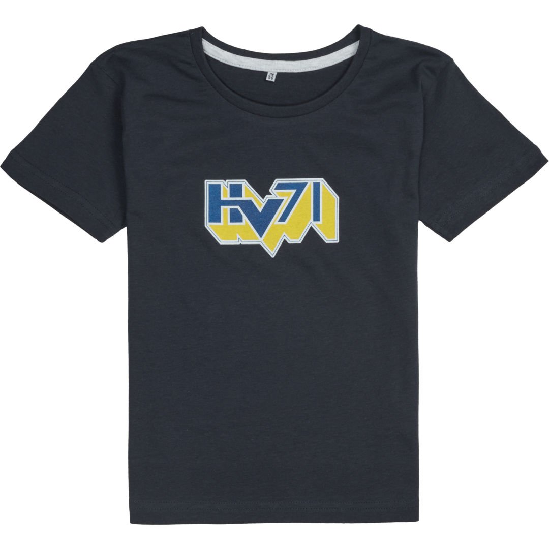 HV71 Logo MR t-shirt Blå | INTERSPORT