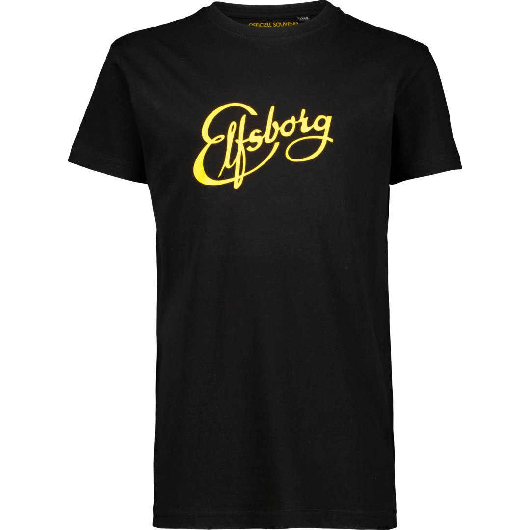 IF ELFSBORG Logo jr t-shirt Svart | INTERSPORT