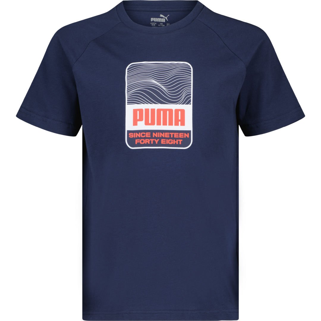 Puma ACTIVE SPORTS Graphic T-shirt B Blå | INTERSPORT