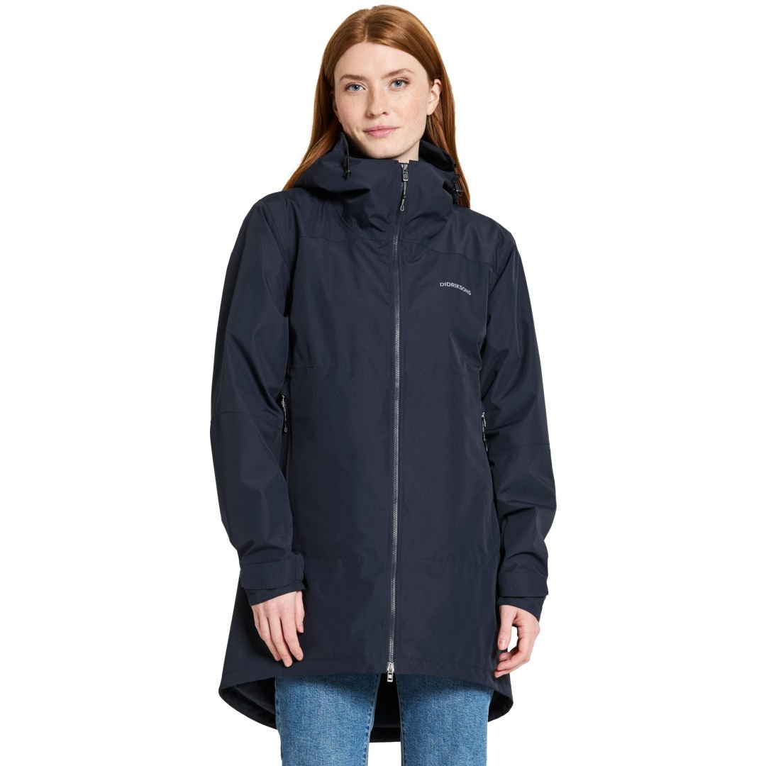 Didriksons Hilde Parka W jacka Blå | INTERSPORT