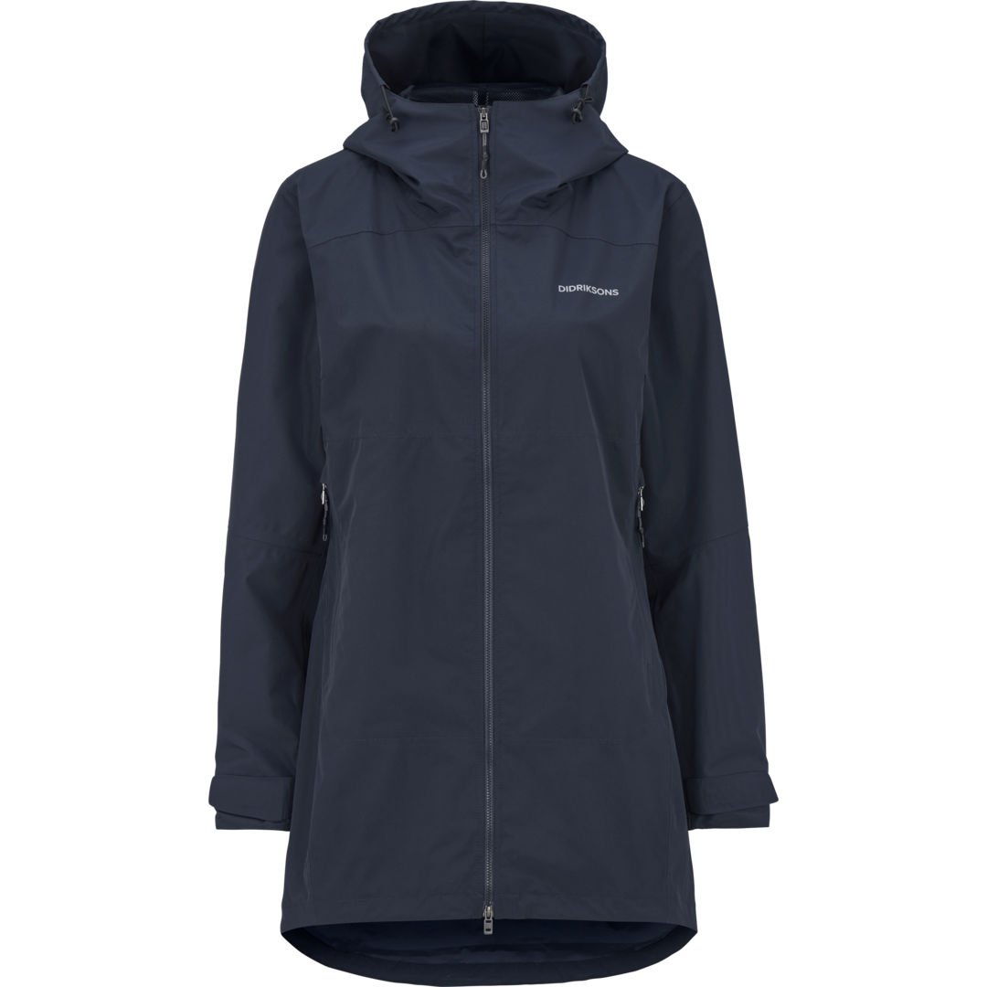 Didriksons Hilde Parka W jacka Blå | INTERSPORT
