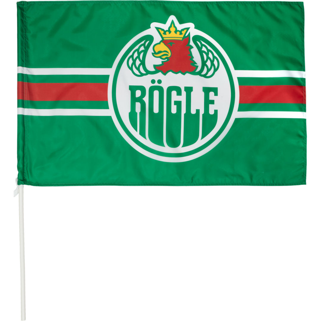 Rögle Flagga med pinne 60x90 Grön | INTERSPORT