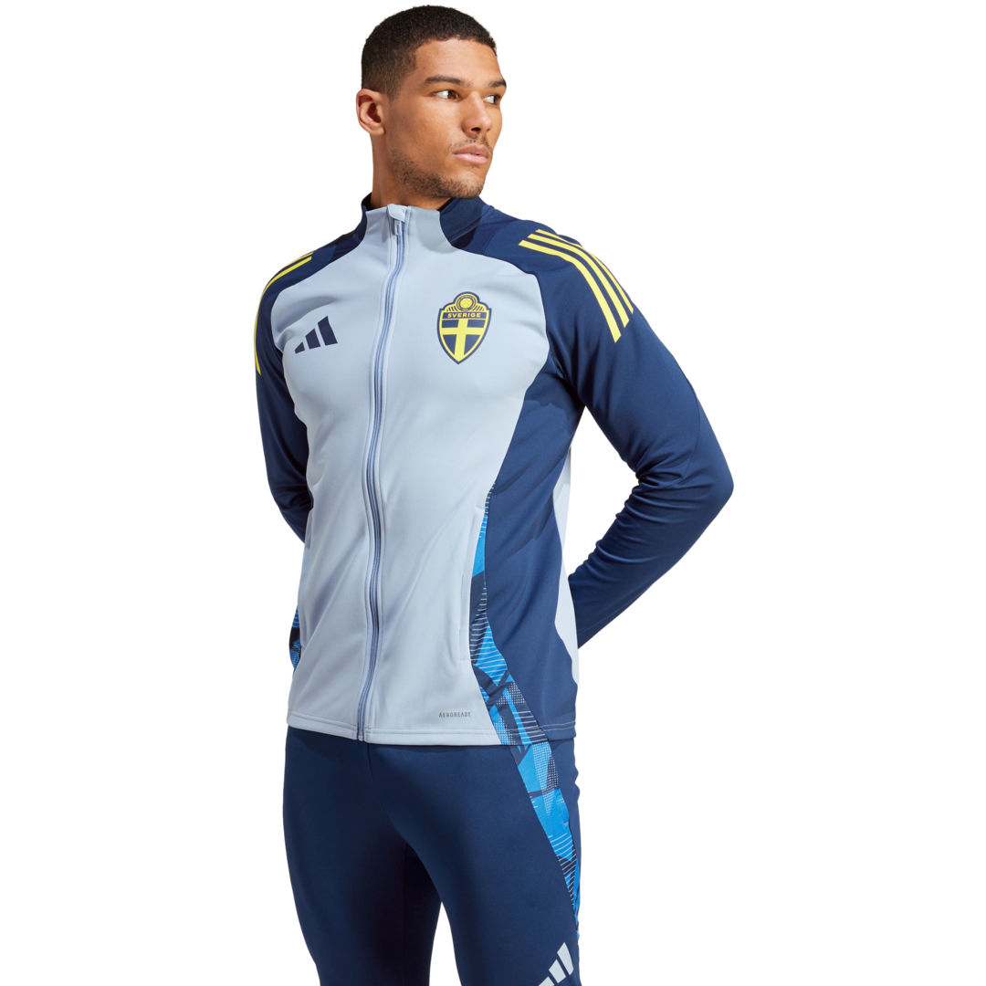 adidas SVFF M träningsjacka Blå | INTERSPORT