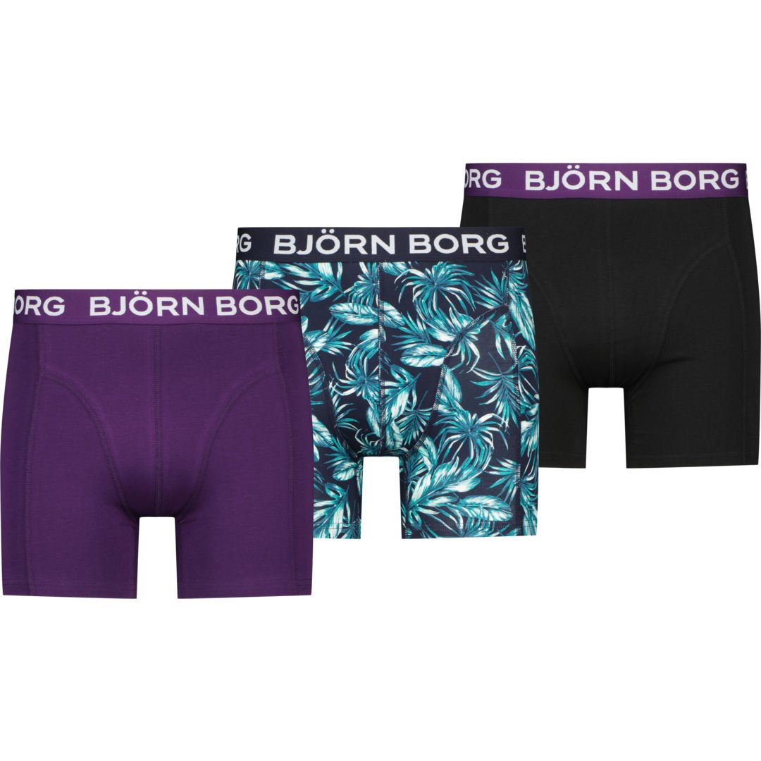 Björn Borg Cotton Stretch 3-pack kalsonger - MULTIPACK 8 - Köp online ...