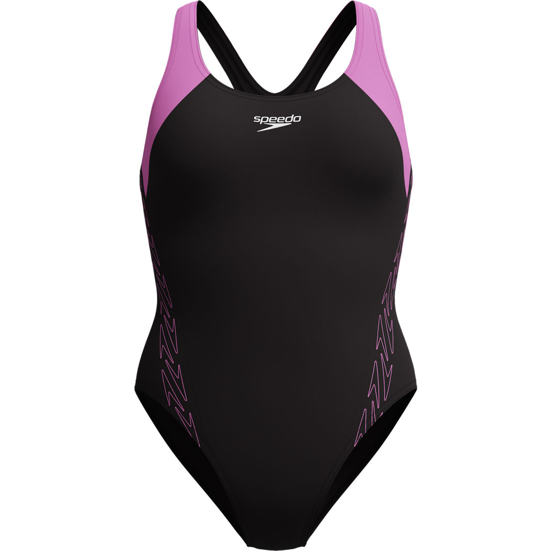 Speedo HyperBoom Splice Racerback baddräkt Svart | INTERSPORT