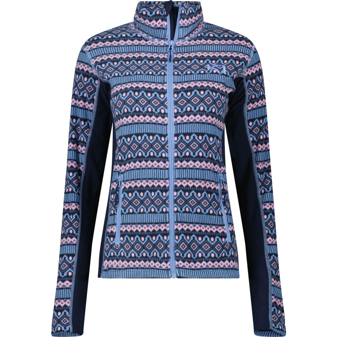 Kari Traa Olga W fleecetröja Blå | INTERSPORT
