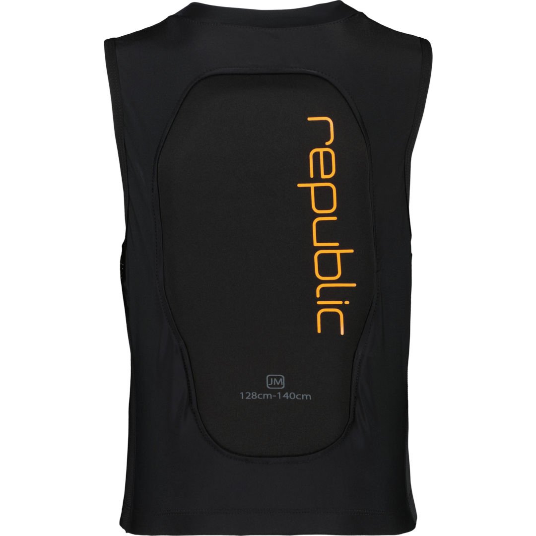 Republic Protection Shield Vest JR ryggskydd Svart | INTERSPORT