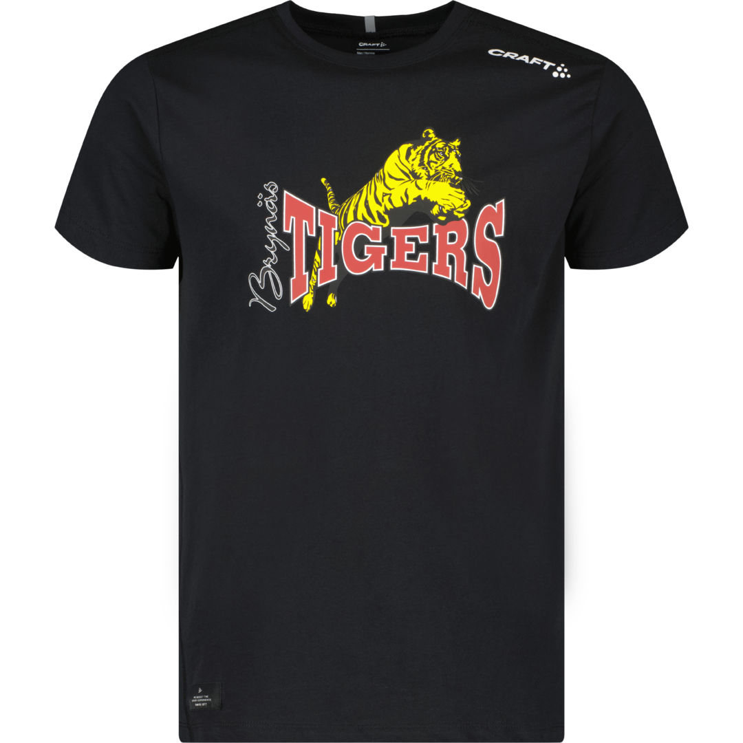 Brynäs IF TIGERS TEE M Svart | INTERSPORT