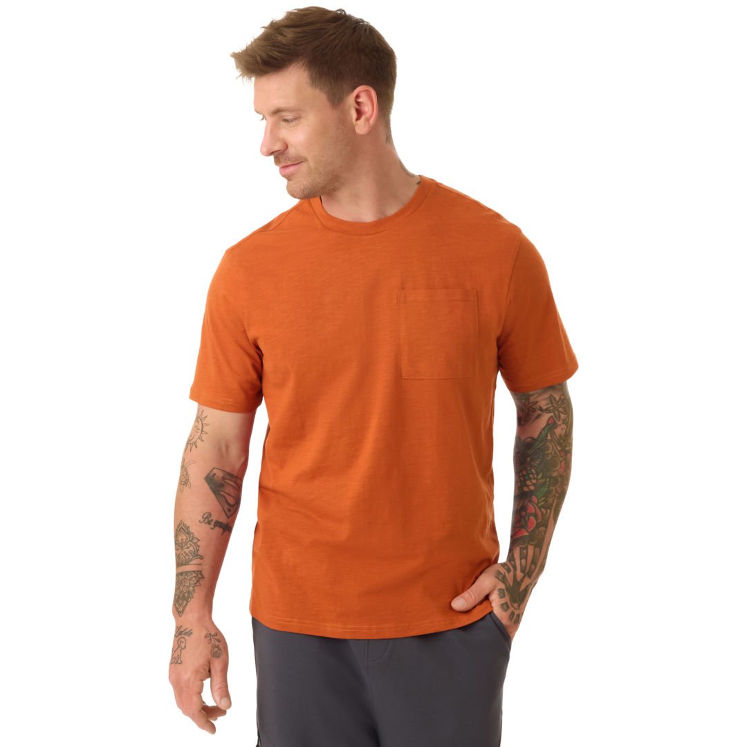 Firefly Core Slub M t-shirt Orange | INTERSPORT