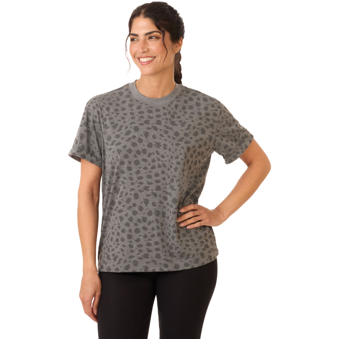 Firefly Moa Printed W t-shirt Grå | INTERSPORT
