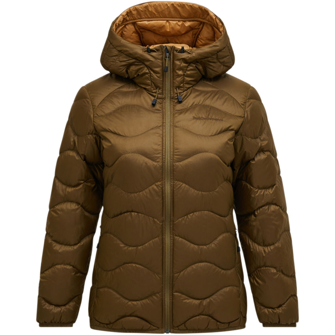 Peak Performance Helium Hood W lättviktsjacka Brun | INTERSPORT