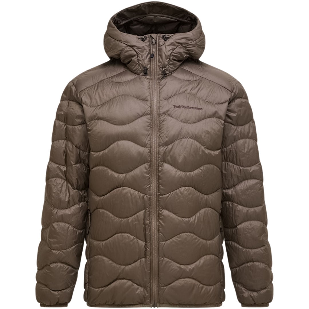 Peak Performance Helium Hood M lättviktsjacka Brun | INTERSPORT