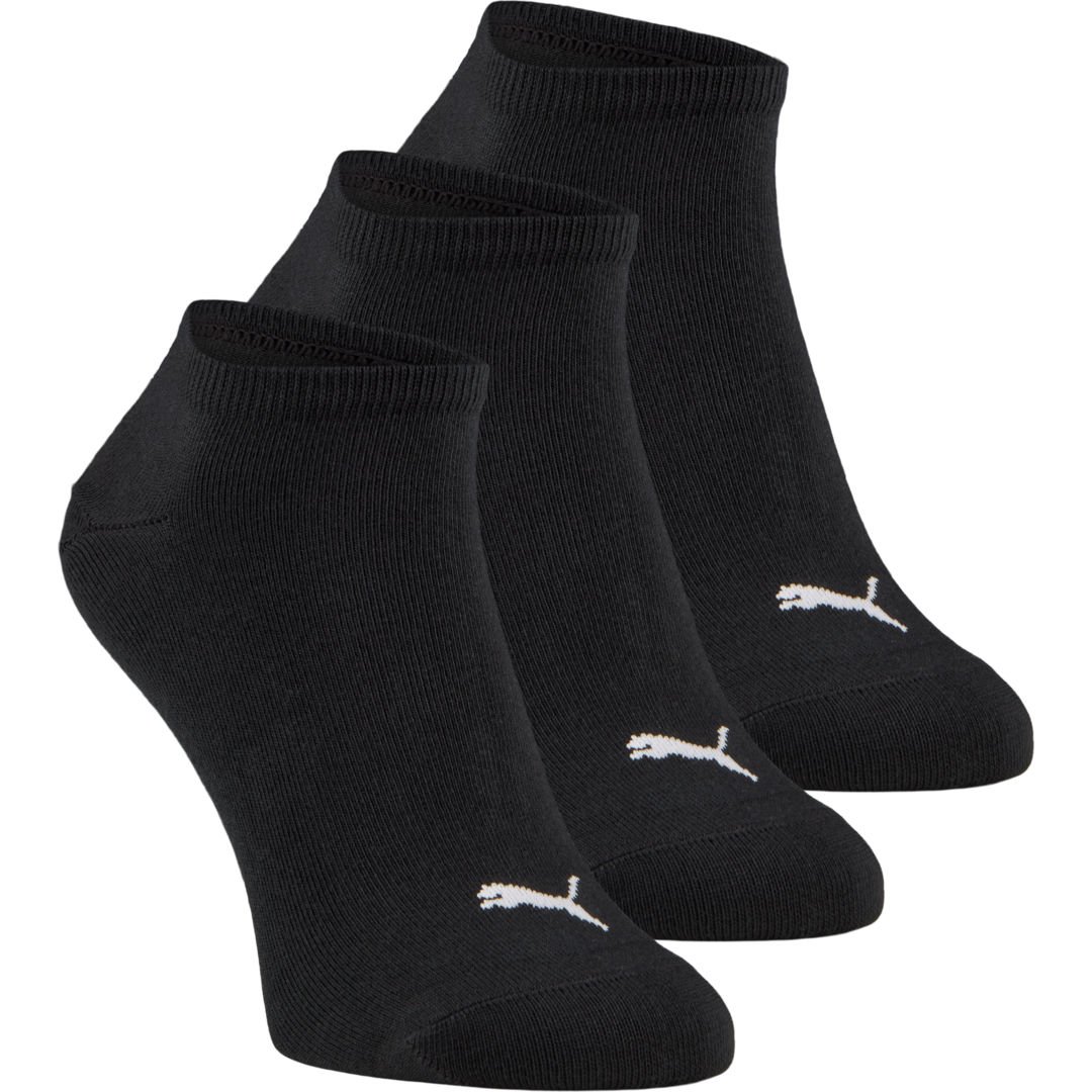 Puma Sneaker Plain 3-pack strumpor Svart | INTERSPORT
