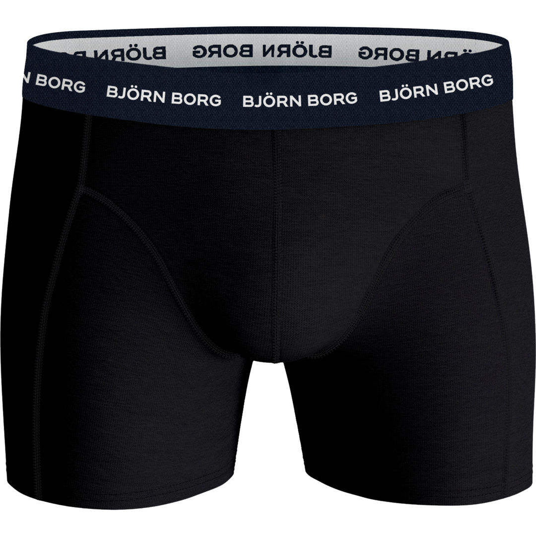 Björn Borg Cotton Stretch 3-pack kalsonger Svart | INTERSPORT