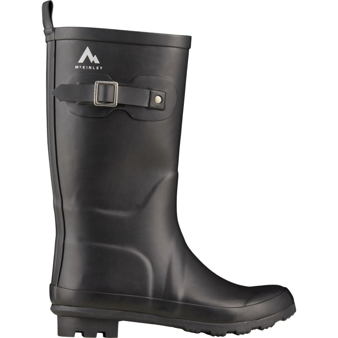 McKinley Strada gummistövlar Svart | INTERSPORT