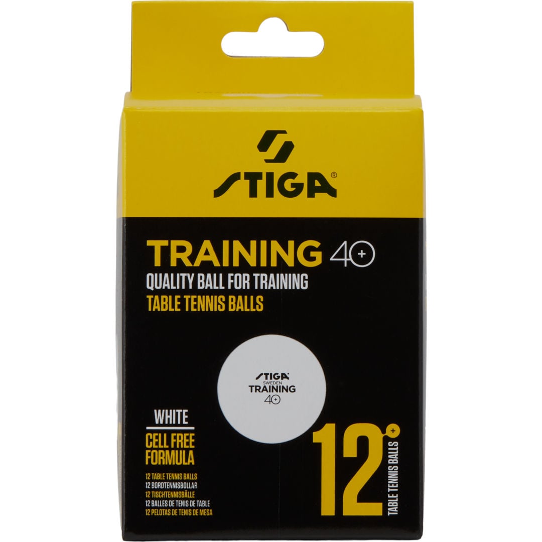 Stiga Training 12-pack pingisbollar Vit | INTERSPORT