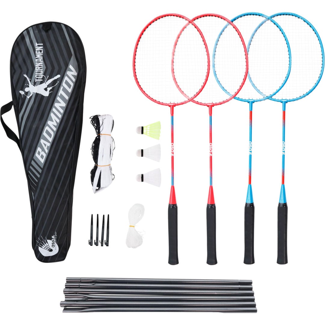 Active Sports Gear Tournament 4P badmintonset Flerfärgad | INTERSPORT
