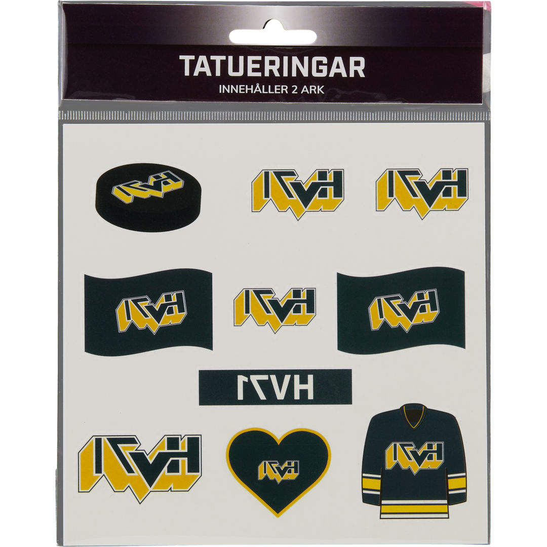 HV71 Gnuggisar 2.0 tatueringar Gul | INTERSPORT