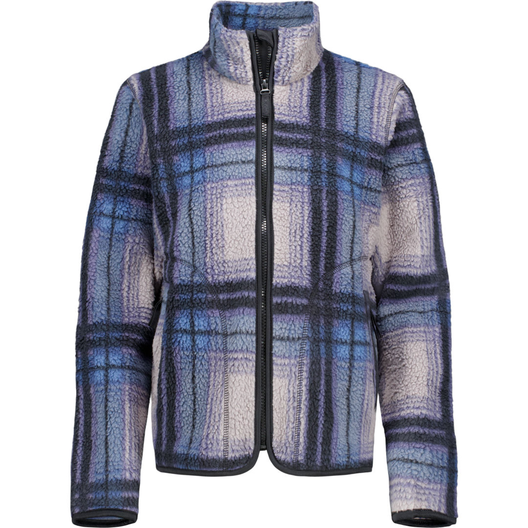McKinley Ville Pile JR fleecejacka Blå | INTERSPORT