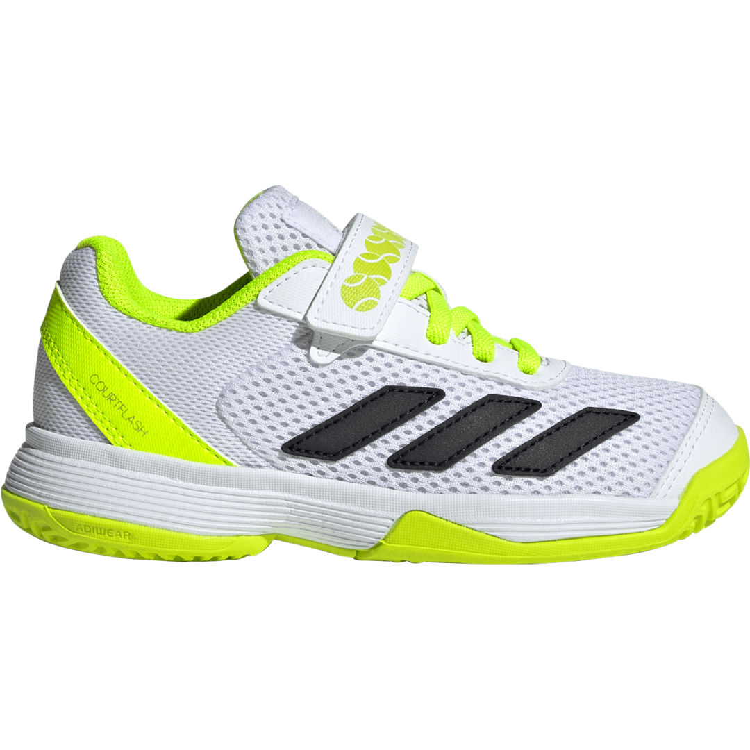 adidas Courtflash CC JR tennisskor Vit | INTERSPORT
