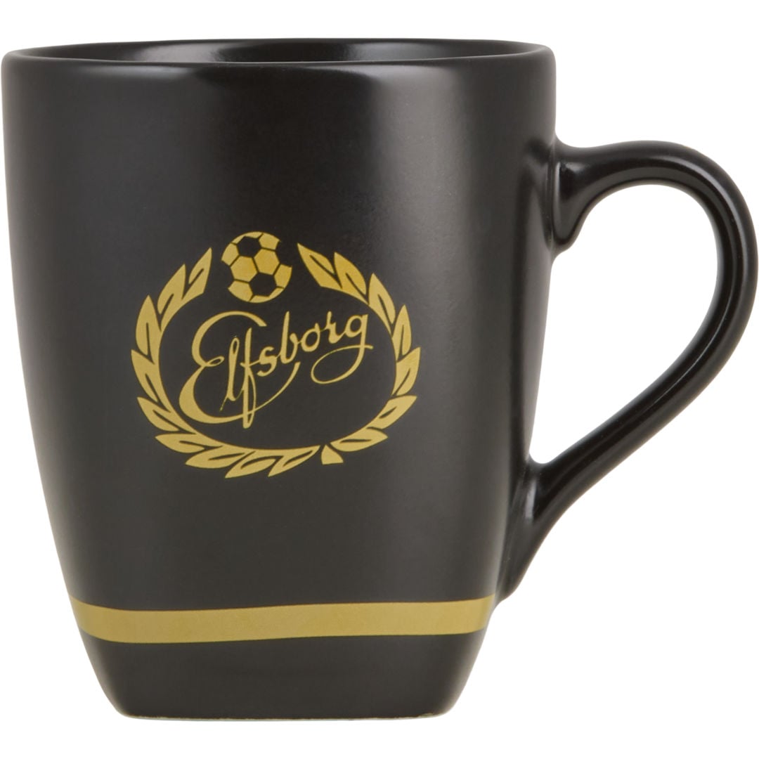 IF ELFSBORG Logo 2.0 mugg Svart | INTERSPORT