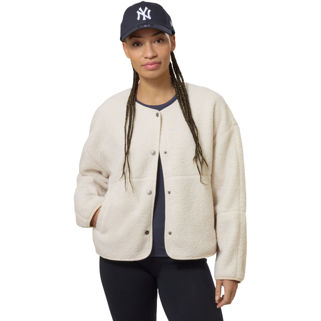 Firefly Belle Teddy W jacka Vit | INTERSPORT