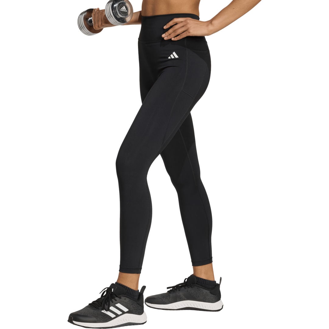 adidas Optime Essentials 7/8 W träningstights Svart | INTERSPORT