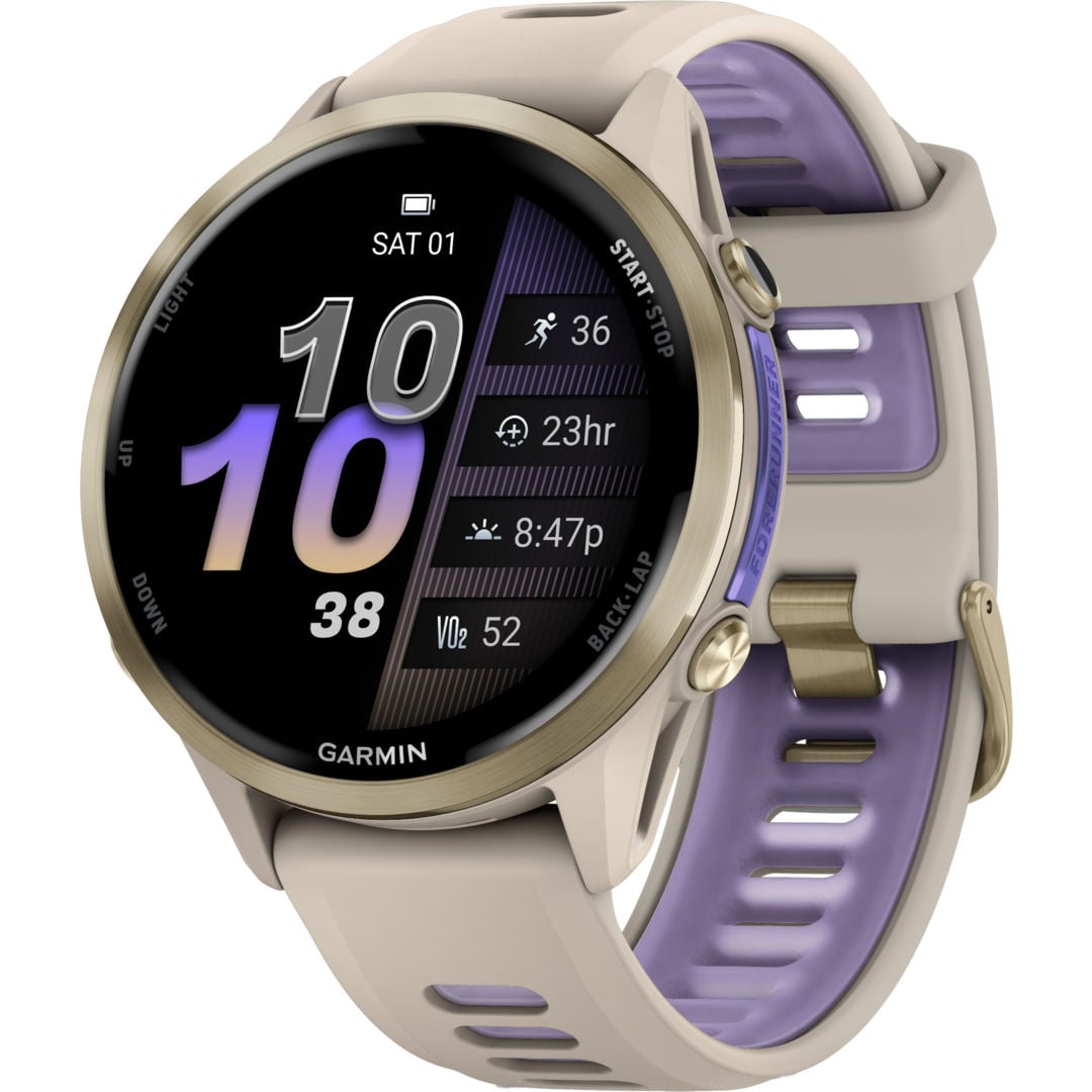 Garmin Forerunner 970 pulsklocka Beige | INTERSPORT