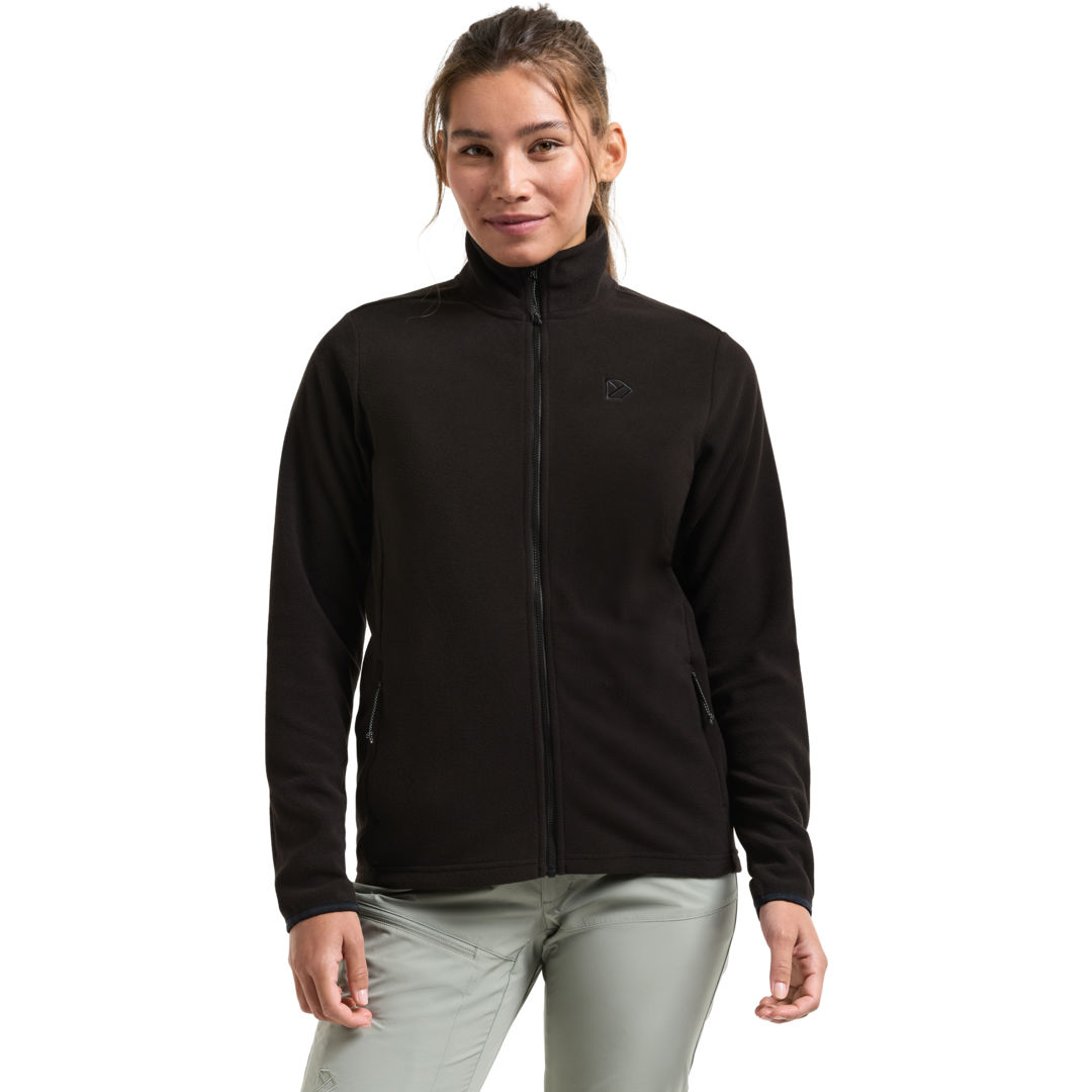Didriksons Viona W fleecejacka Svart | INTERSPORT